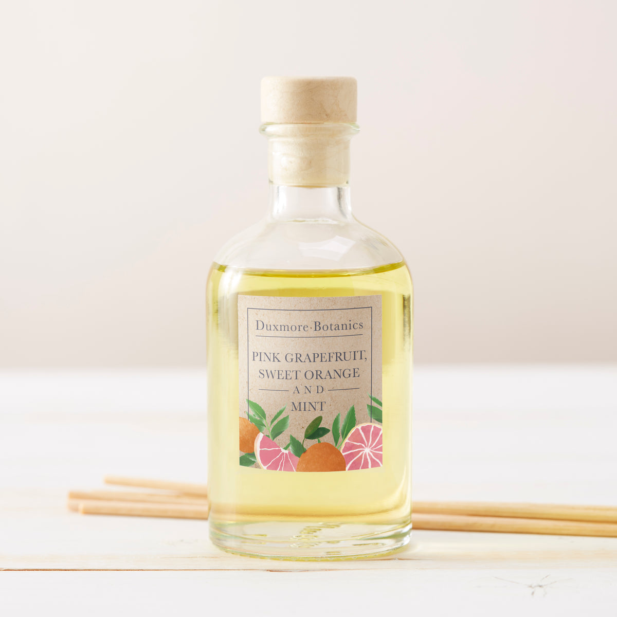 Pink Grapefruit, Sweet Orange & Mint - Reed Diffuser – DuxmoreBotanics