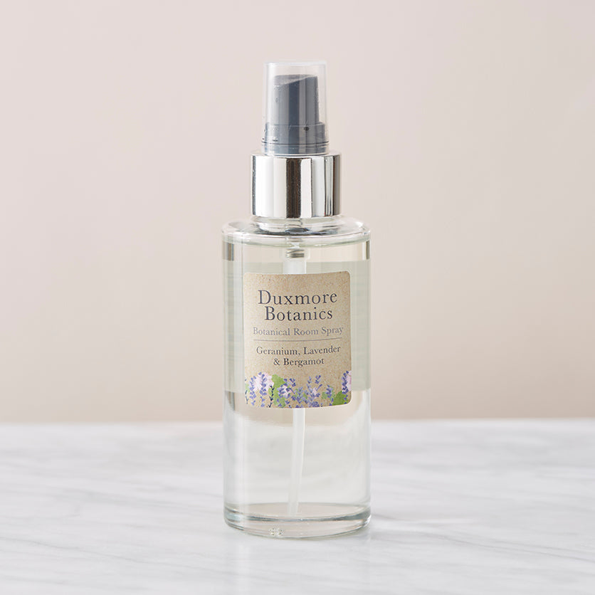 Geranium, Lavender & Bergamot - Room & Linen Mist – DuxmoreBotanics